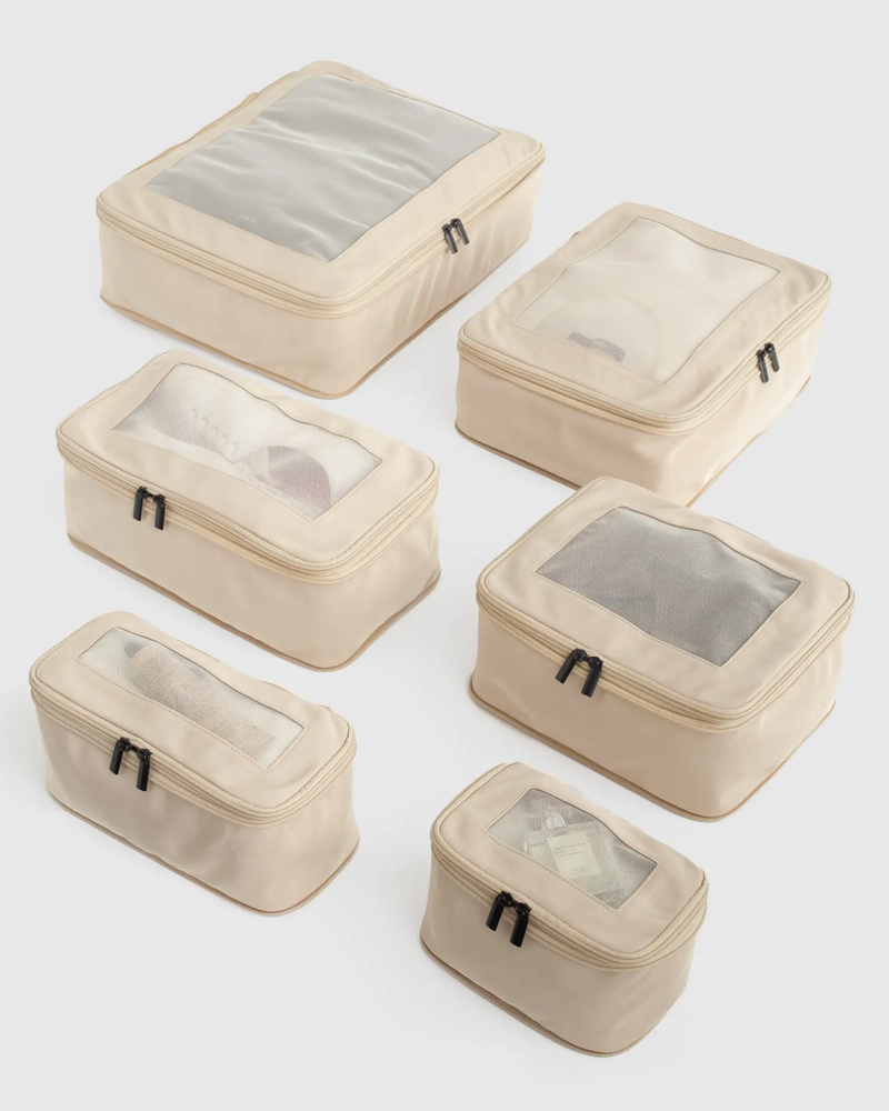 Quince – Eco Compression Packing Cube Set of 6 | Goody