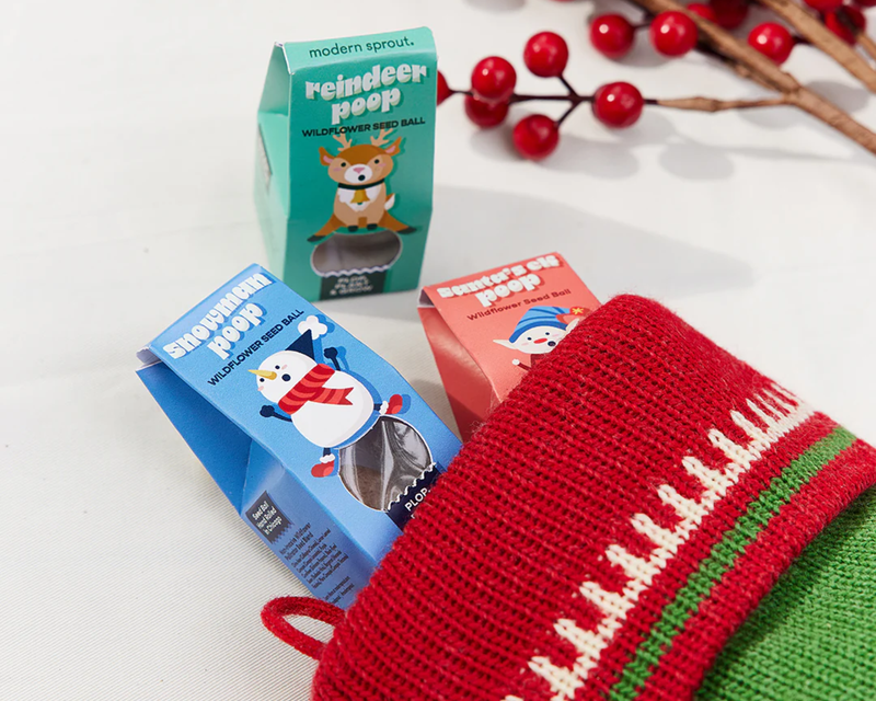 Modern Sprout – Jingle Plop Seed Ball, 3 Pack | Goody