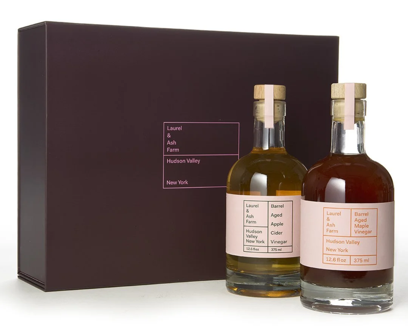 Laurel & Ash – Barrel Aged Vinegar Duo Gift Set | Goody