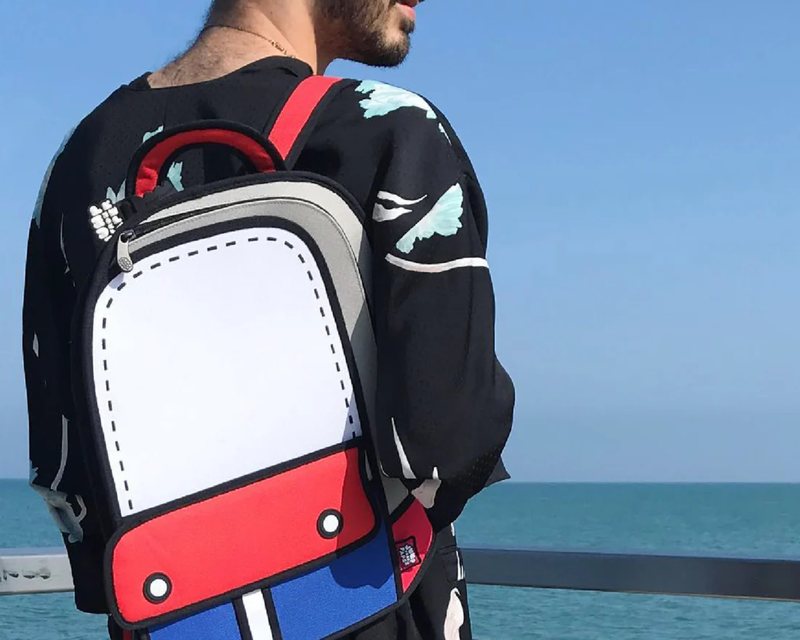 Jump From Paper – 2D Backpack | Goody