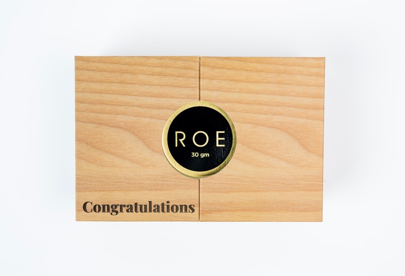 ROE Caviar – Branded Roe Caviar 30G Gift Set Occasion Box | Goody