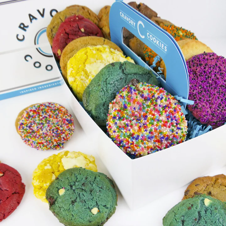 Cravory Cookies – Cravory Cookies Half Dozen Cookie Assortment | Goody