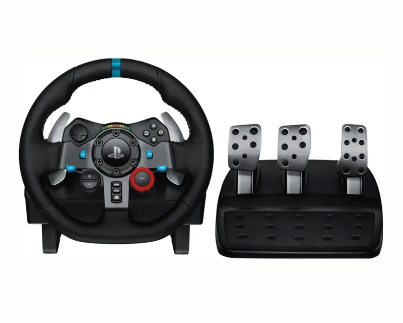 Logitech – G29 Driving Force Racing Wheel and Floor Pedals for PS5, PS4 ...