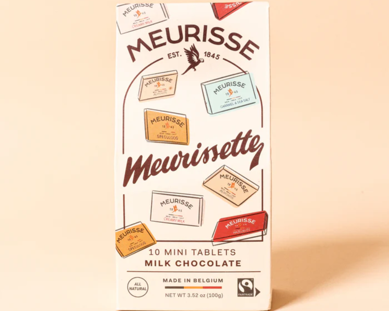 Meurisse Chocolate – Mini Belgian Chocolate Bars, Set of 10 | Goody
