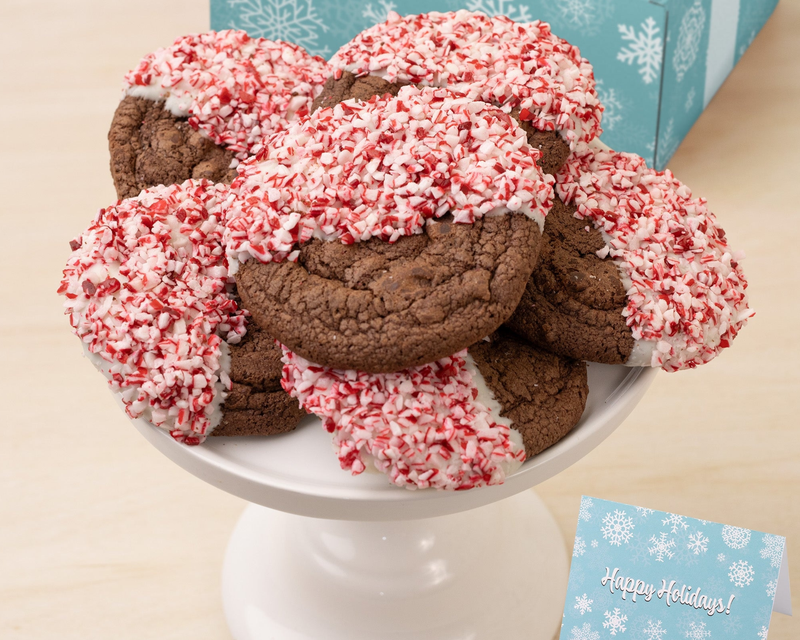 Bake Me A Wish – 6pc Jumbo Peppermint Sable Cookies | Goody