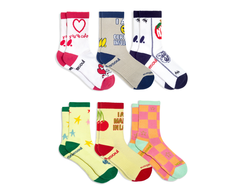 doublesoul – Collab Collectors High Sock 6-Pack | Goody
