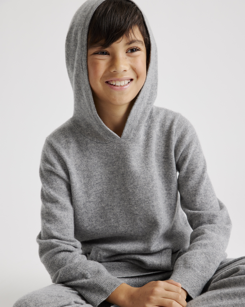 Quince – Kids Washable Gender Neutral Cashmere Hoodie | Goody