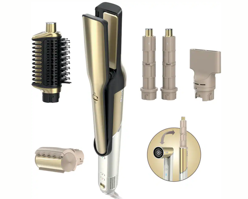 SharkNinja – Glam™ Ceramic & Powerful Air Styling & Hair Dryer System ...