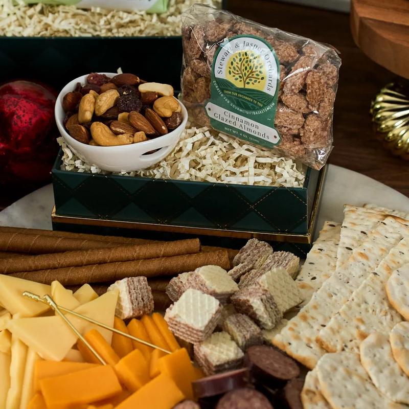 Gourmet Gift Baskets – Deluxe Charcuterie Gift Tower | Goody